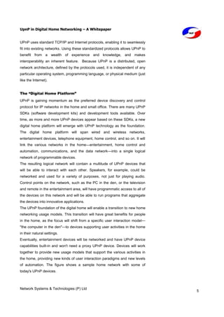 UpnP in Digital Home Networking | PDF
