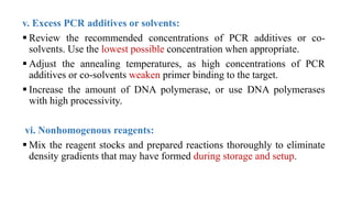 Polymerase Chain Reaction (PCR) | PPTX