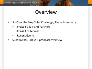 Up on the roof – lessons learned from the tennessee rooftop solar ...