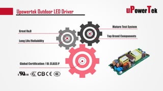 Upowertek LED driver product portfolio introduction | PPT