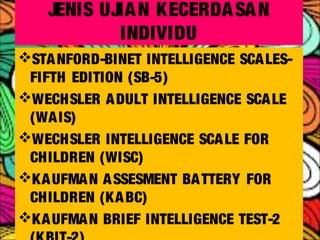 Intelligence | PPT