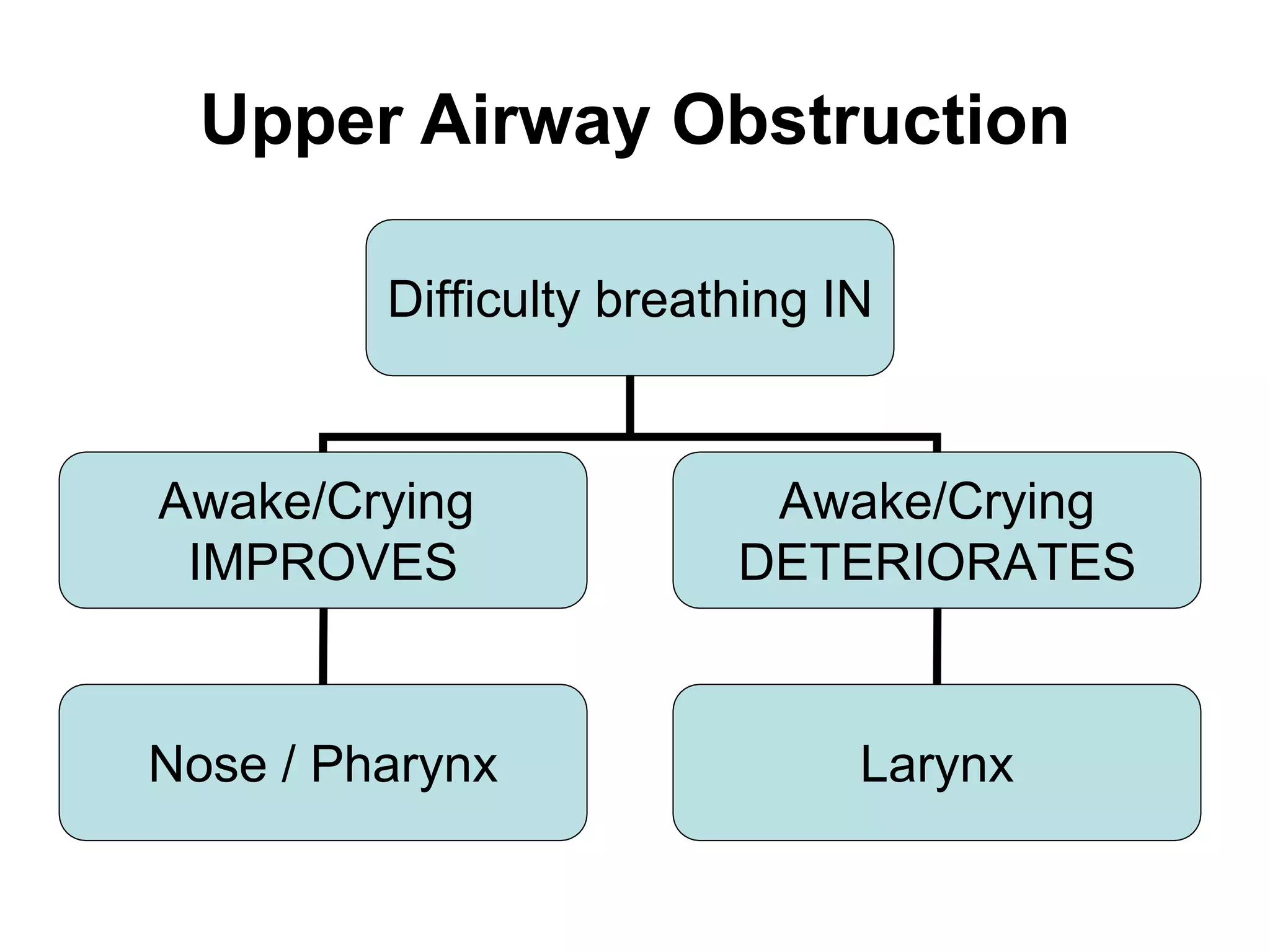 Upper airway-obstruction | PPT