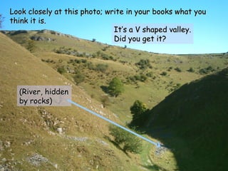 Upper Course of River lesson | PPT