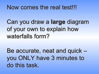 Upper Course of River lesson | PPT