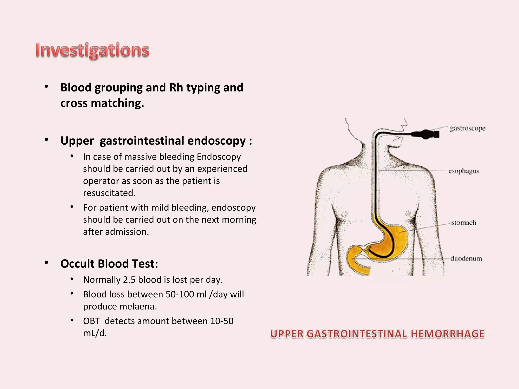 Upper Gastro-Intestinal Bleeding | PPT