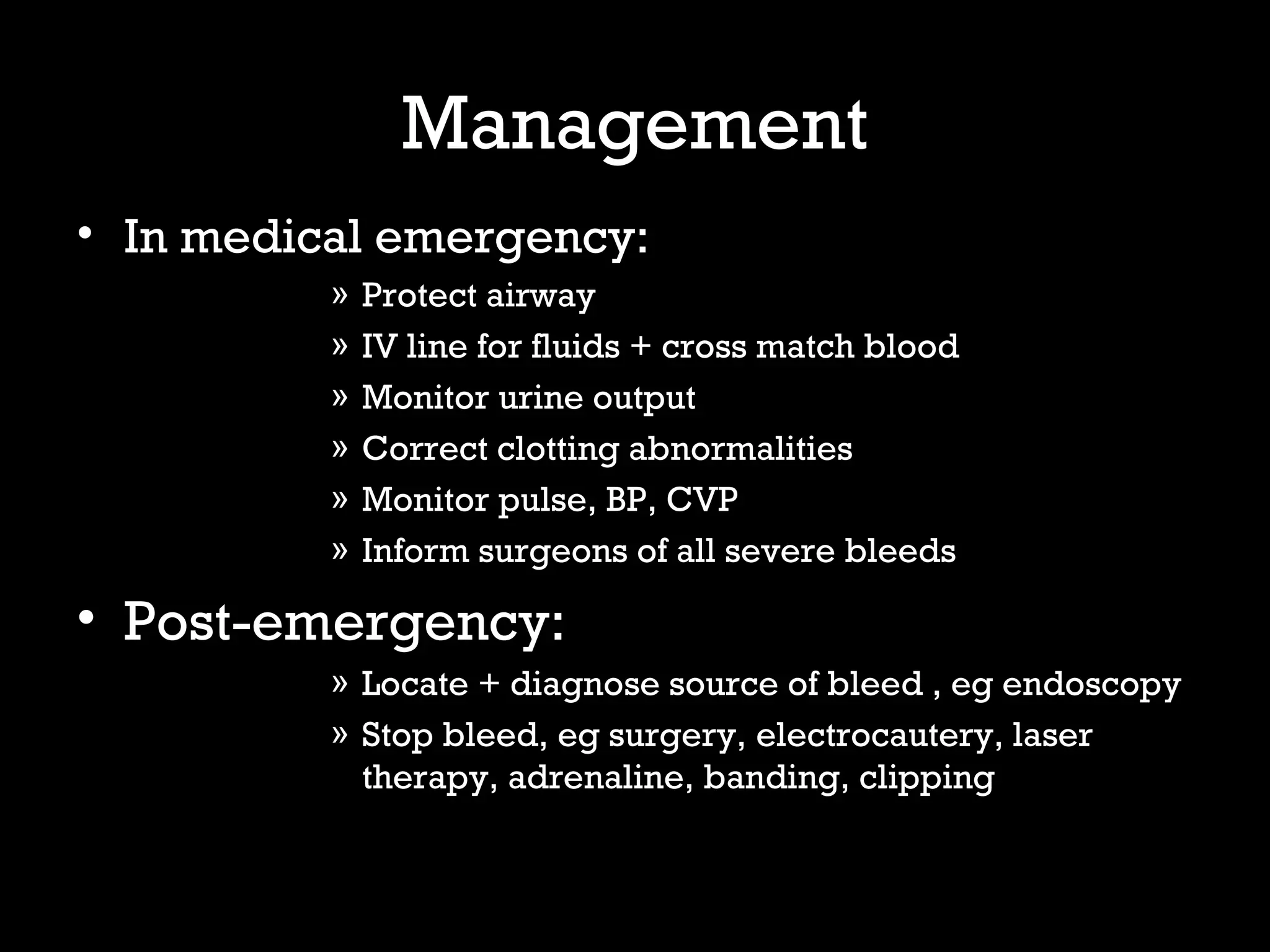 Upper GI Bleeds | PPT