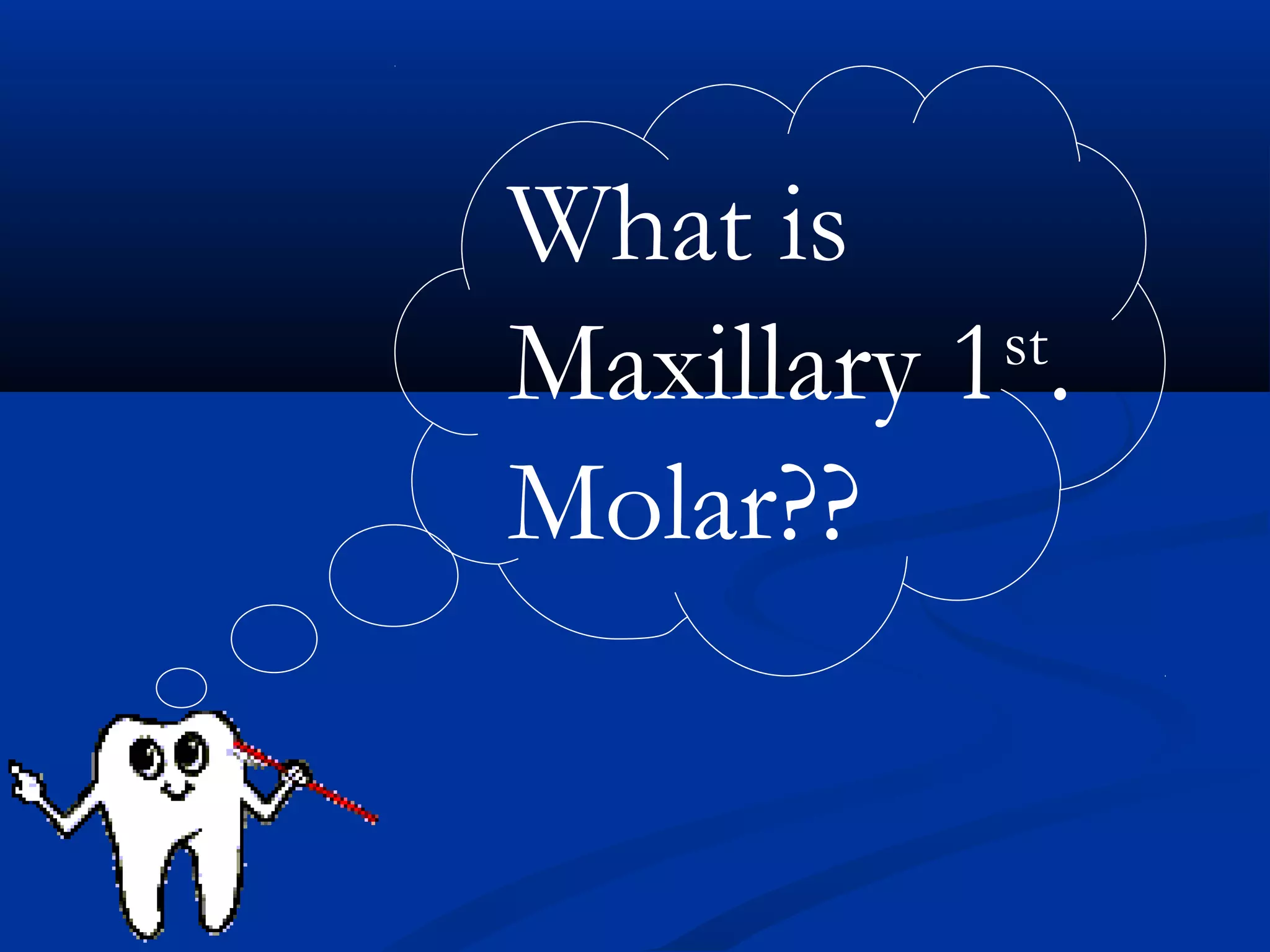 Upper First Molar | PPT