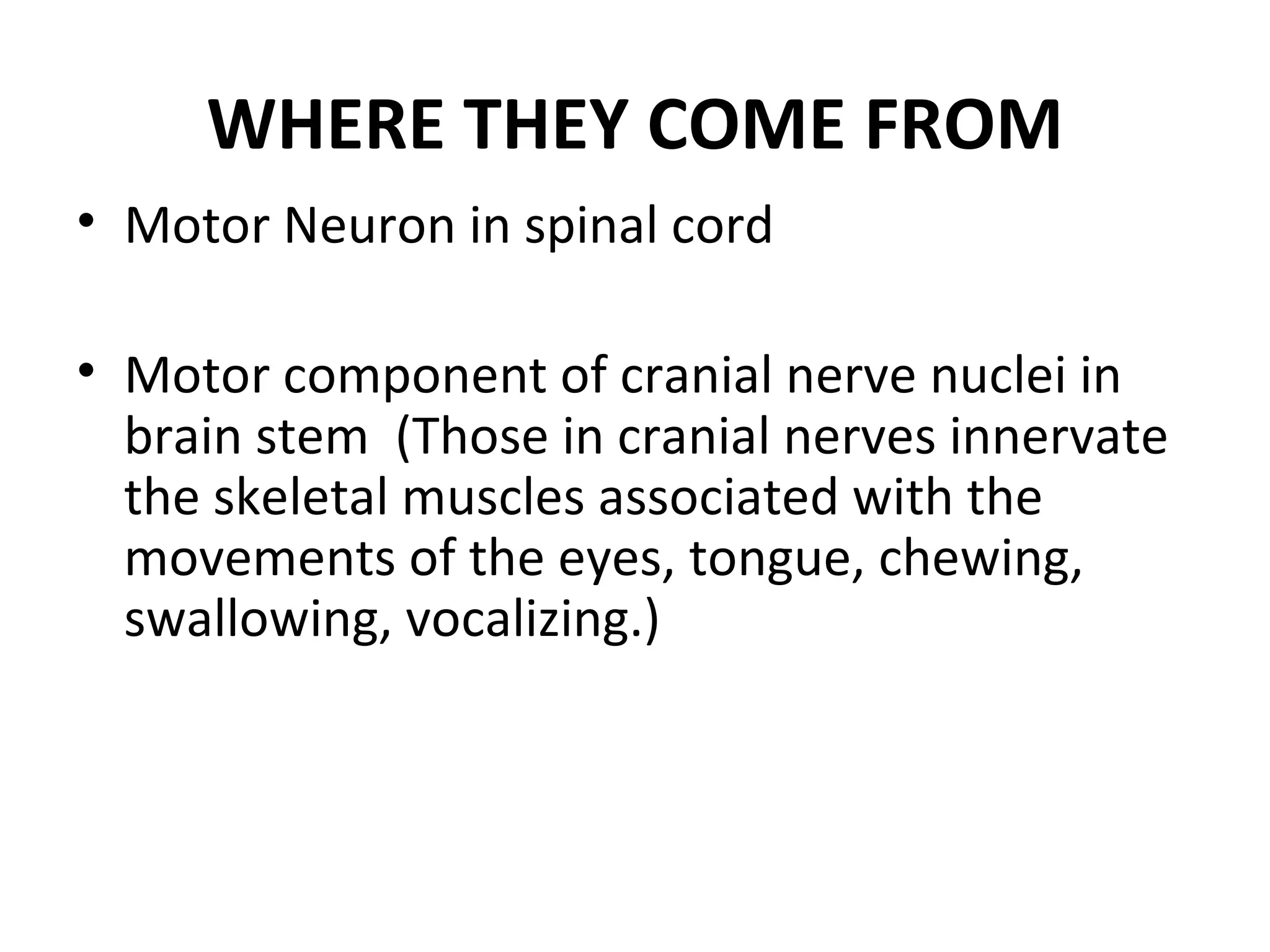 Upper and lower motor neuron | PPT