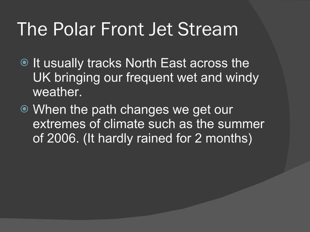 Upper atmosphere air movements | PPT