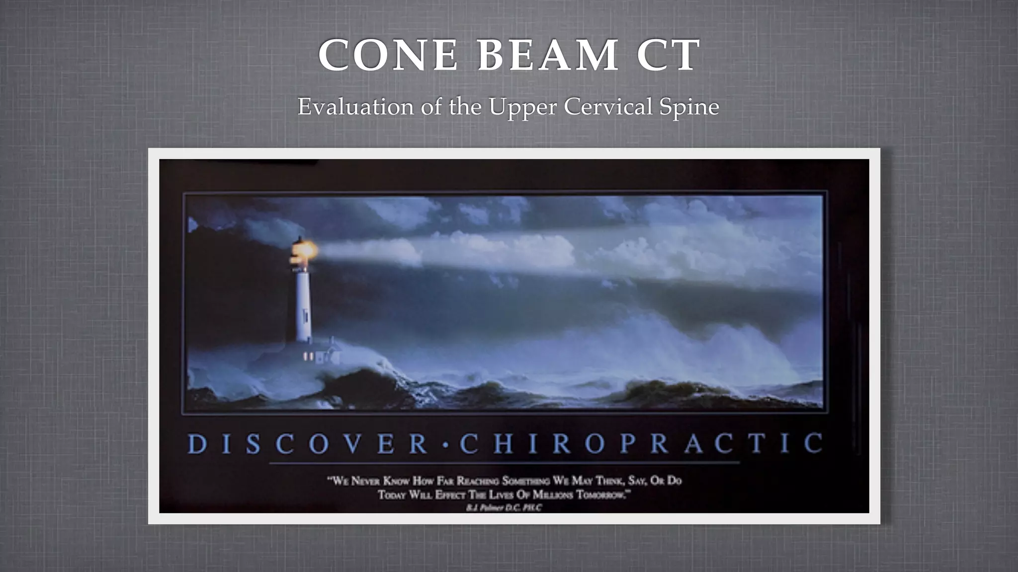 Upper Cervical Cone Beam 3D Preview | PDF