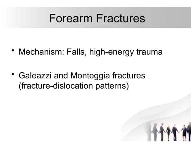 upper extremities fracture its mechanism of injury and clinical ...