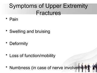 upper extremities fracture its mechanism of injury and clinical ...