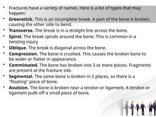 upper extremities fracture its mechanism of injury and clinical ...