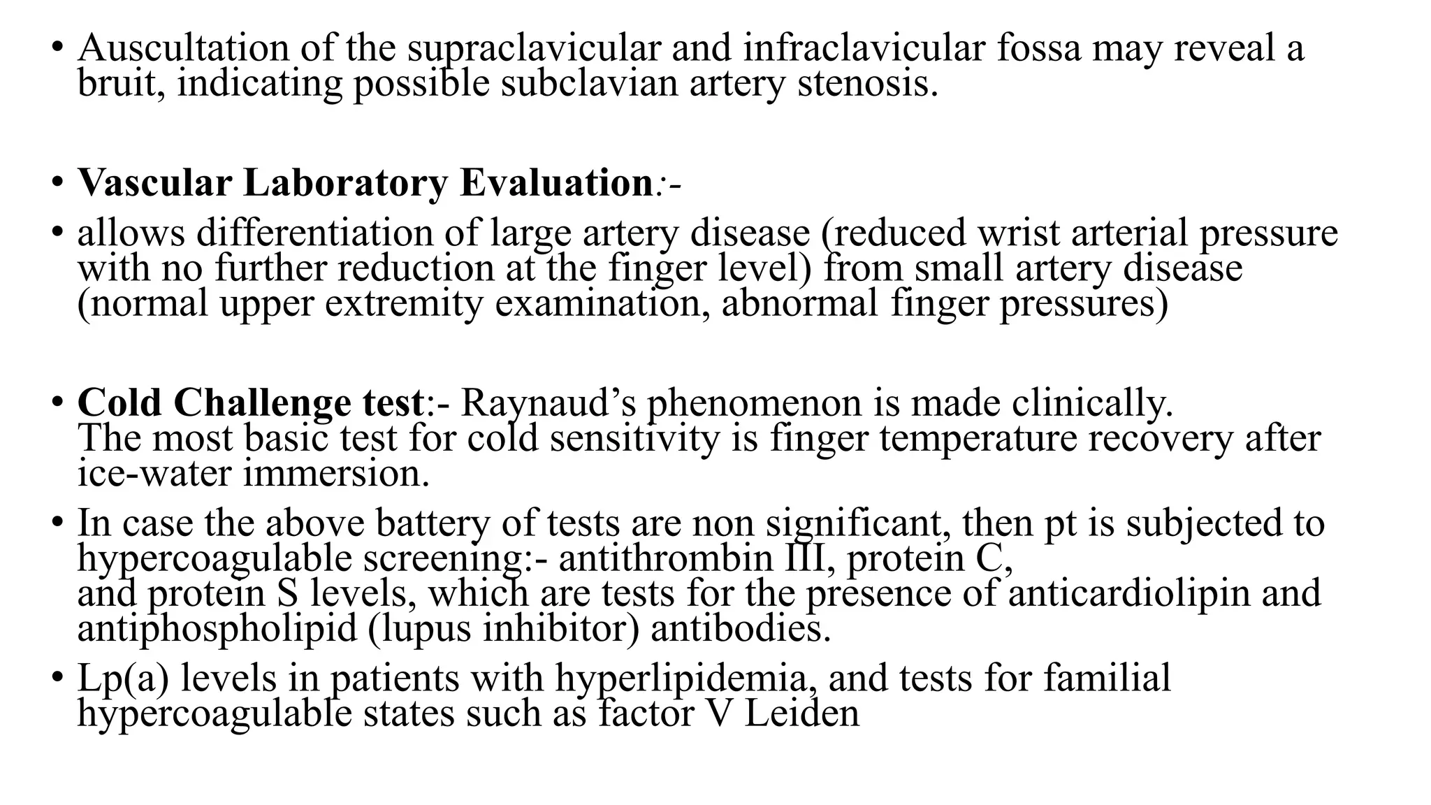 Upper extremity arterial disease | PPTX