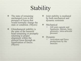 Upper Extremity Balance | PPT