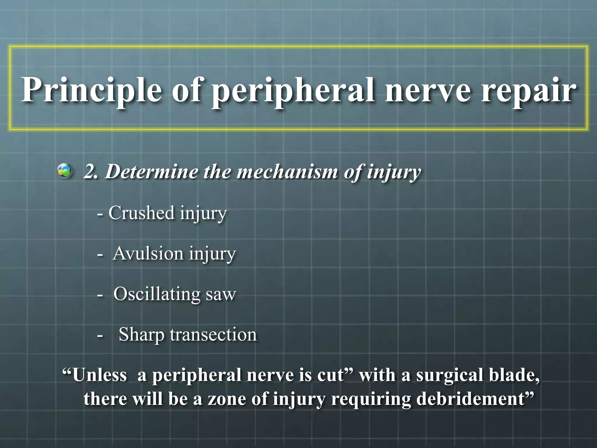 Upper extremity peripheral nerve injury | PPTX