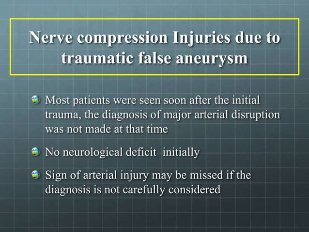 Upper extremity peripheral nerve injury | PPTX