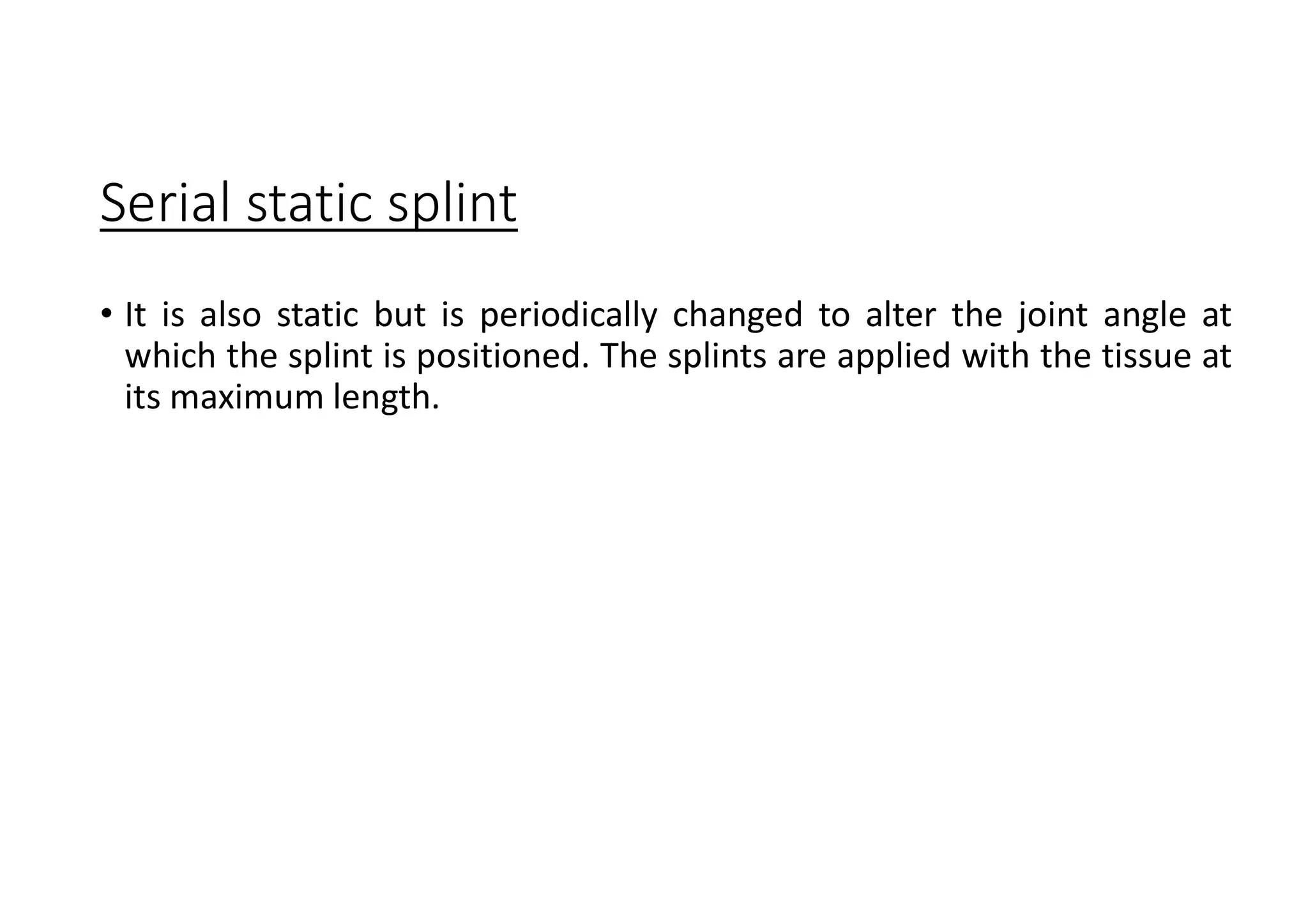 Upper extremity orthoses | PDF