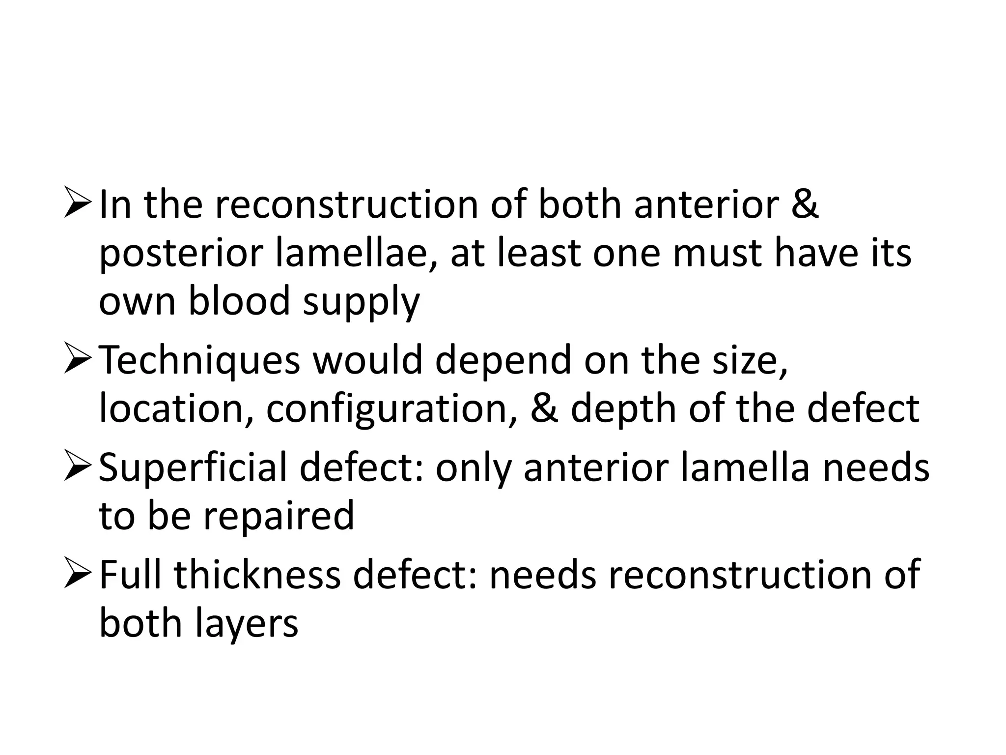 Upper eyelid reconstruction | PPTX