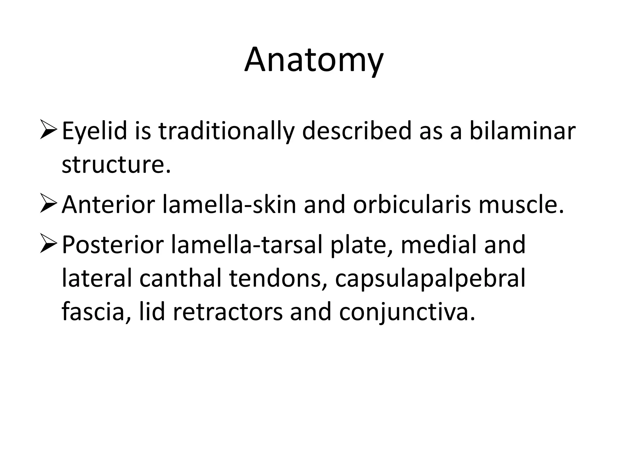 Upper eyelid reconstruction | PPTX