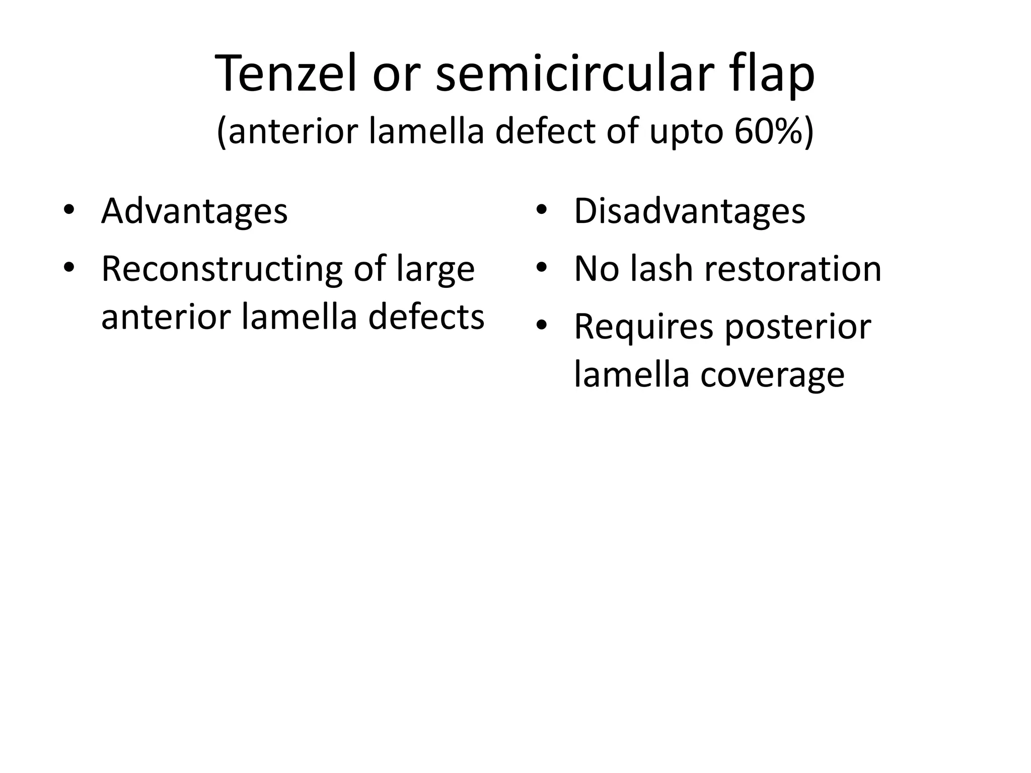 Upper eyelid reconstruction | PPTX