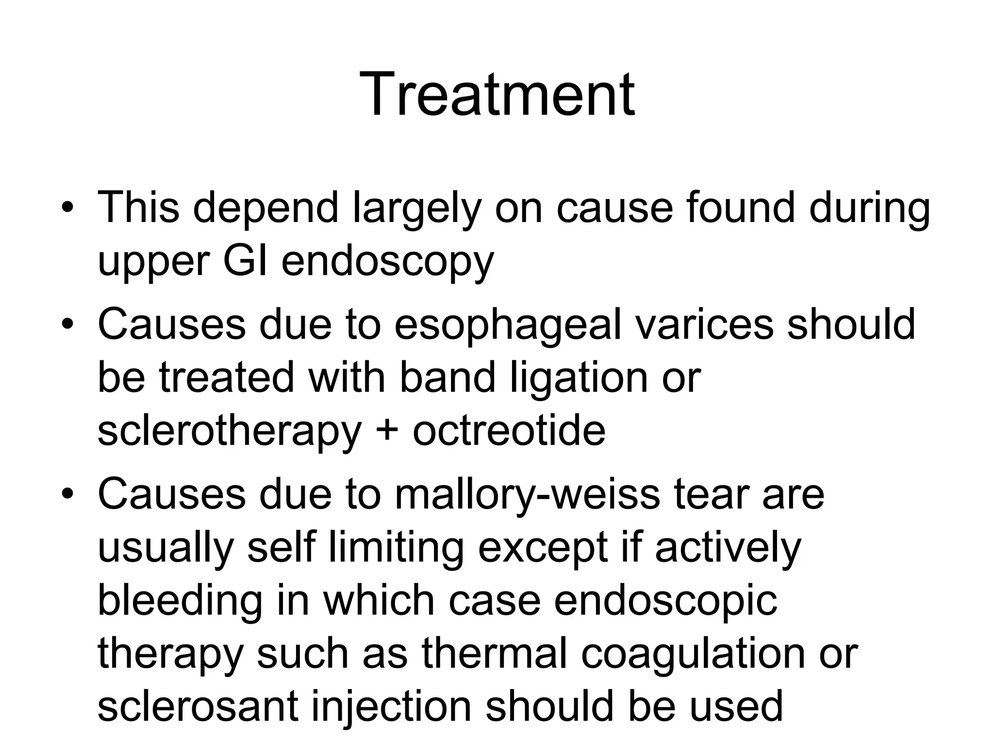 UPPER GASTROINTESTINAL BLEEDING IN MEDICINE.ppt