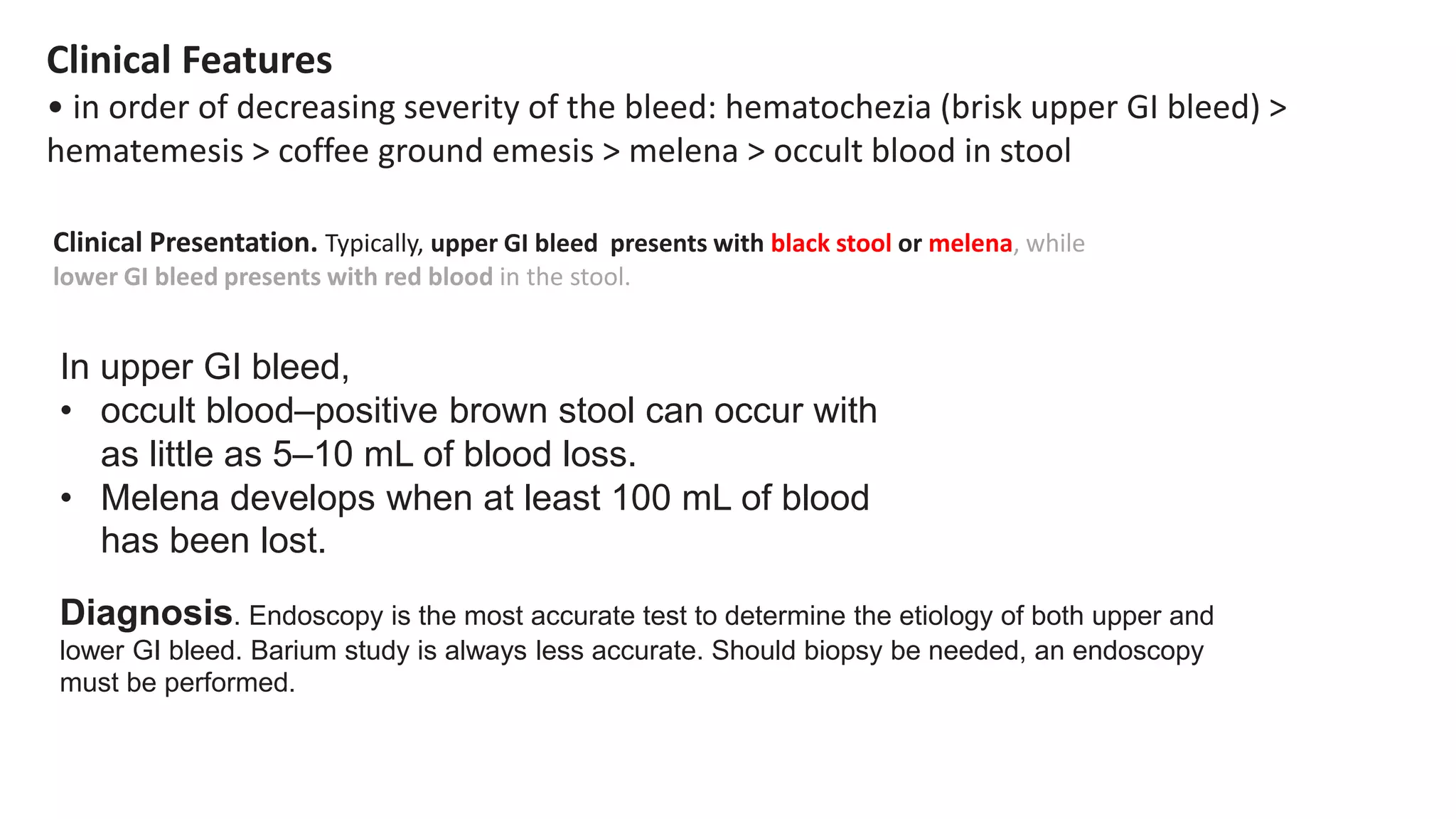 Upper gastrointestinal bleeding | PPTX
