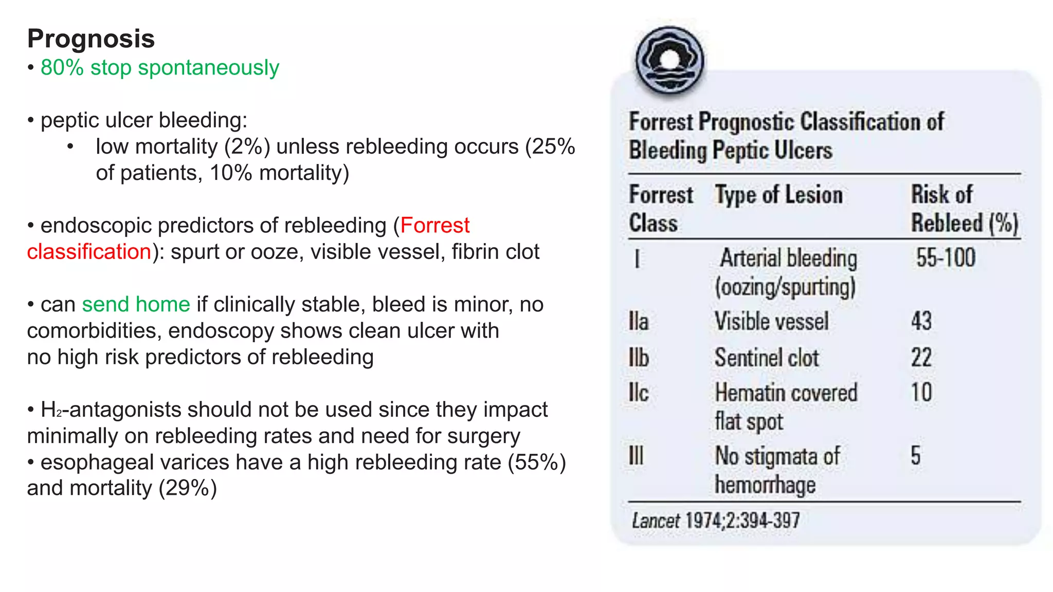 Upper gastrointestinal bleeding | PPTX