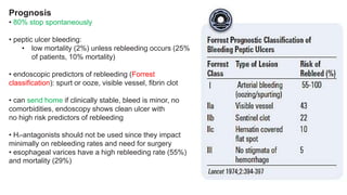 Upper gastrointestinal bleeding | PPTX