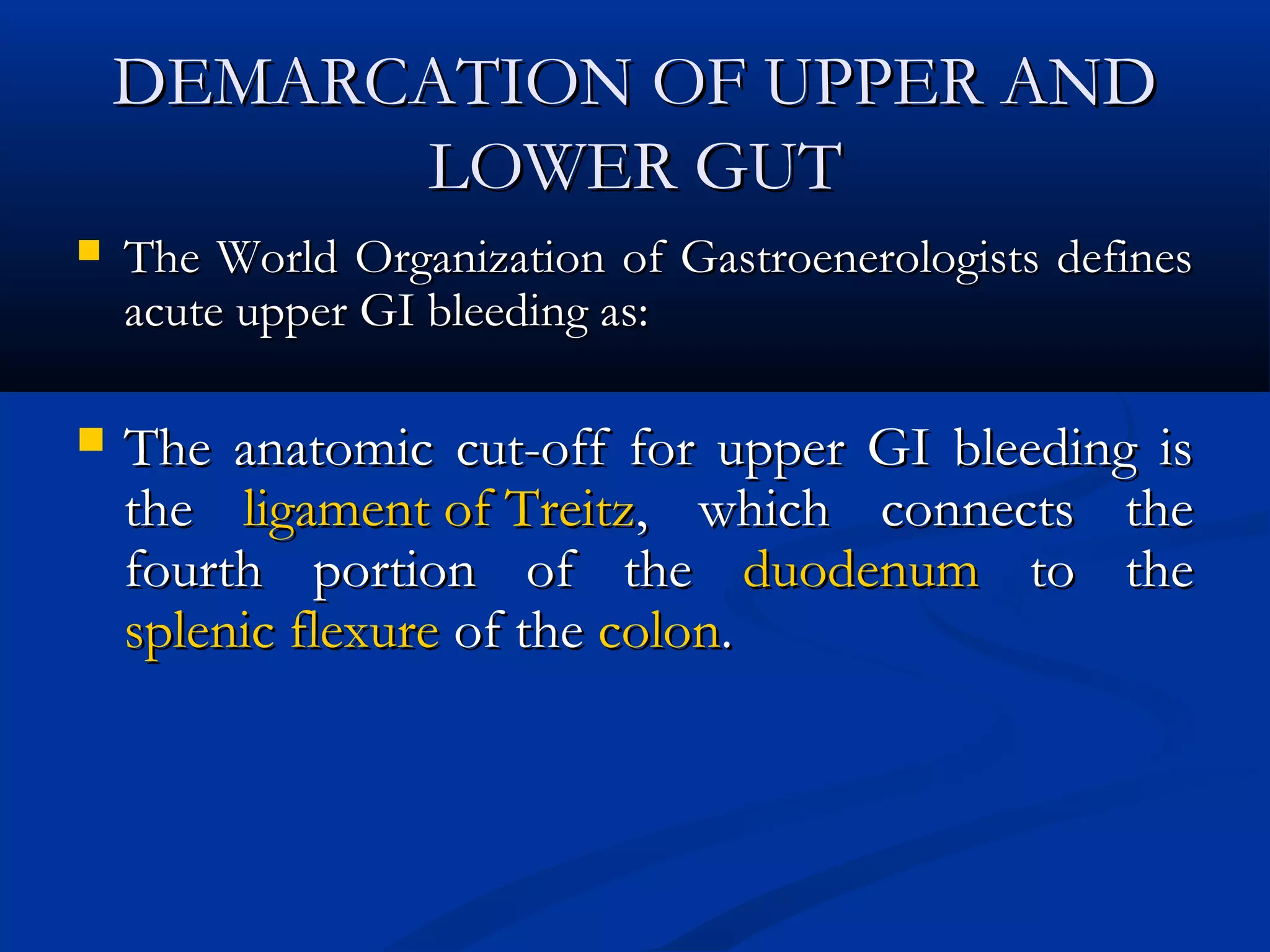 Upper gi bleed | PPT
