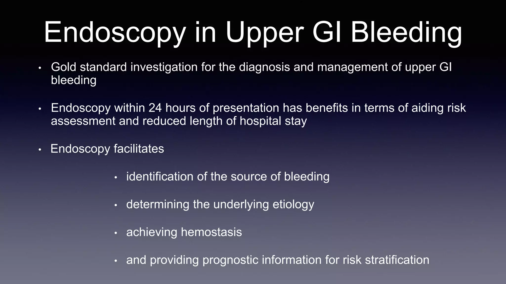 Upper gi bleed | PPTX