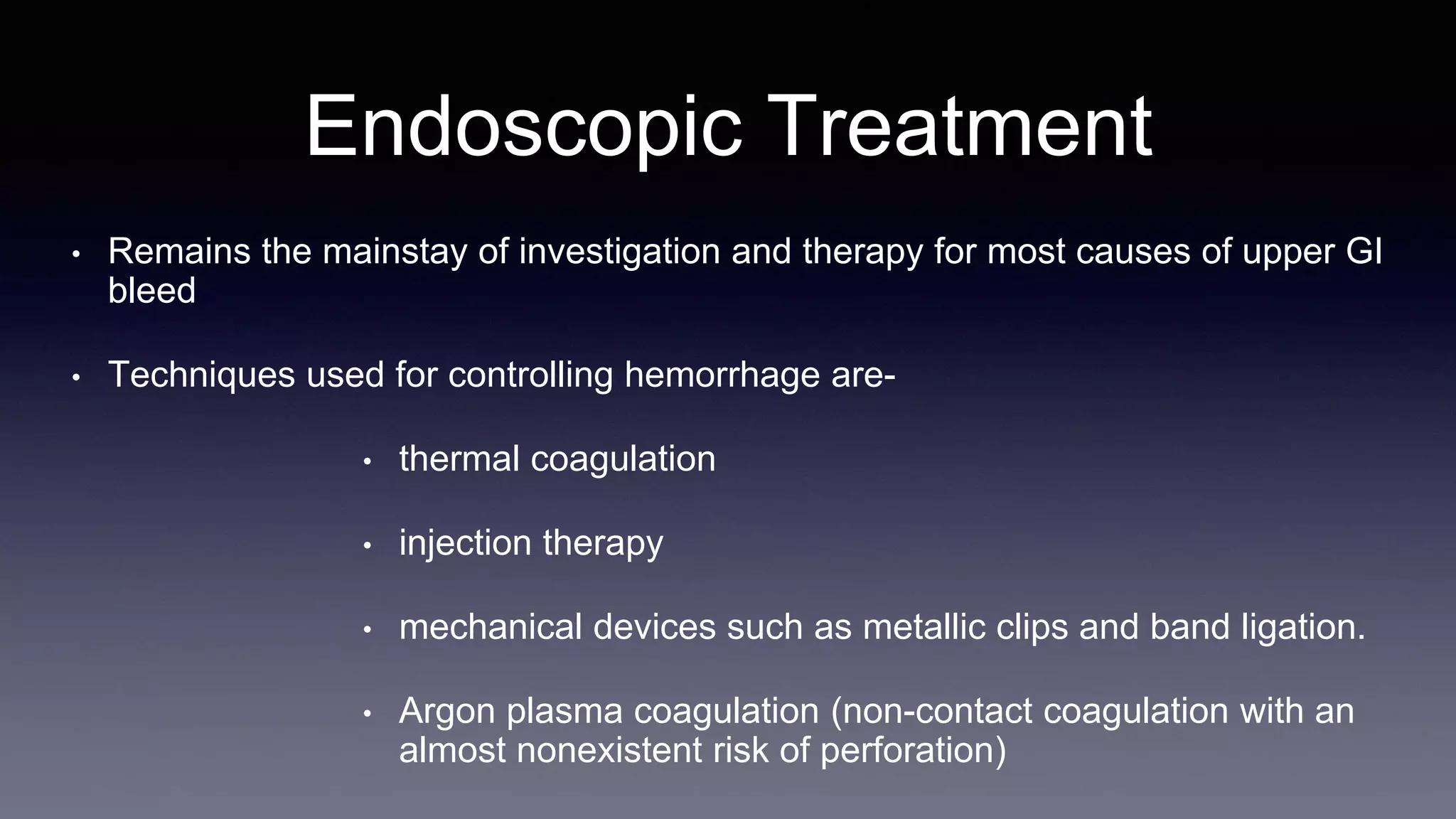 Upper gi bleed | PPTX