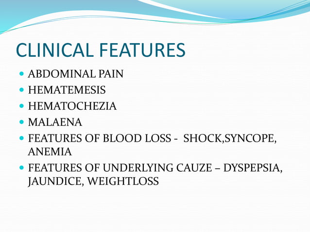 UPPER GI BLEED.pptx | Blood Disorders | Diseases and Conditions