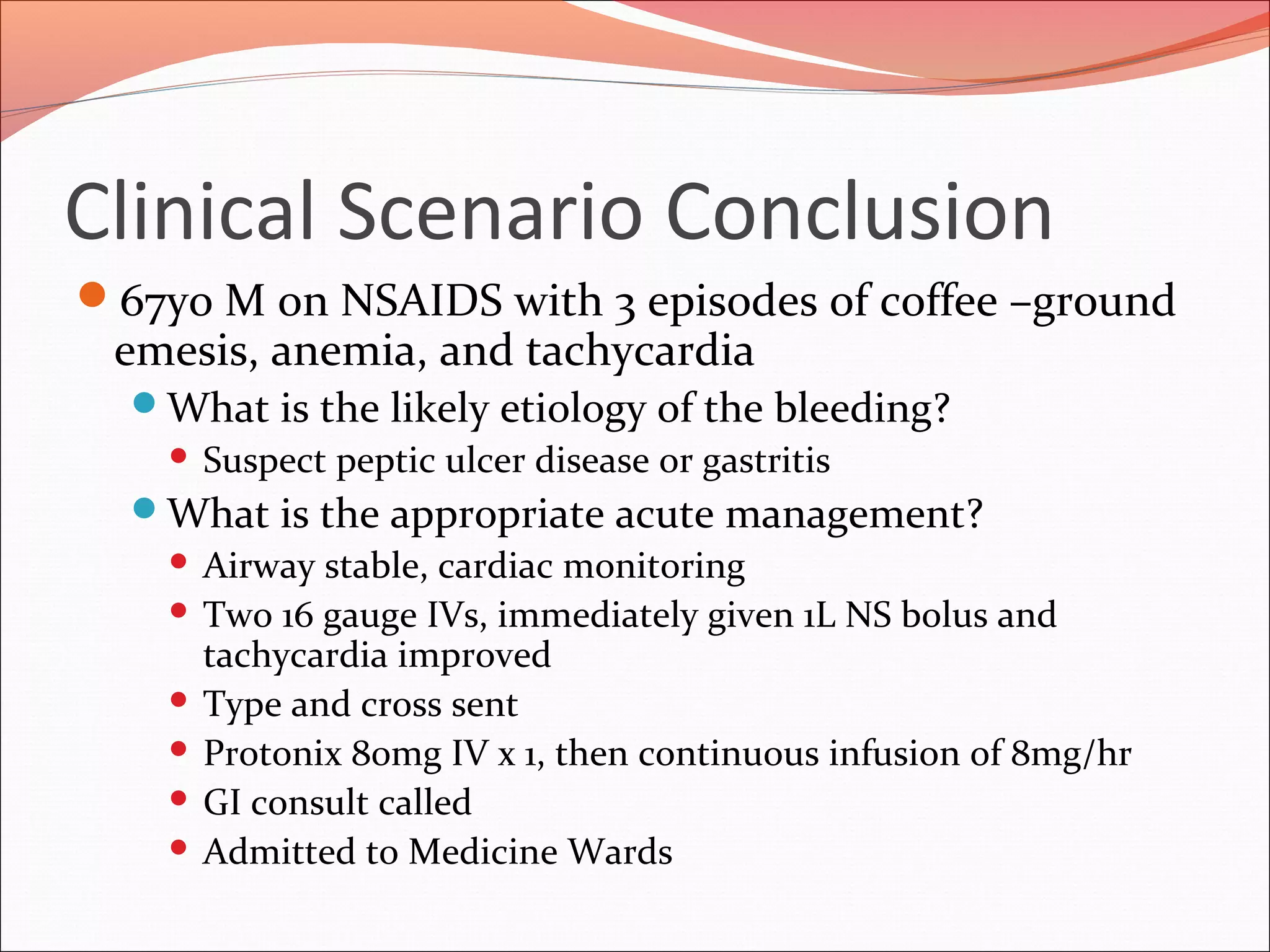 Upper gi bleeding | PPT