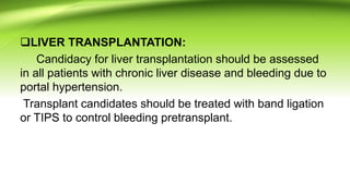 Upper gi bleeding | PPTX