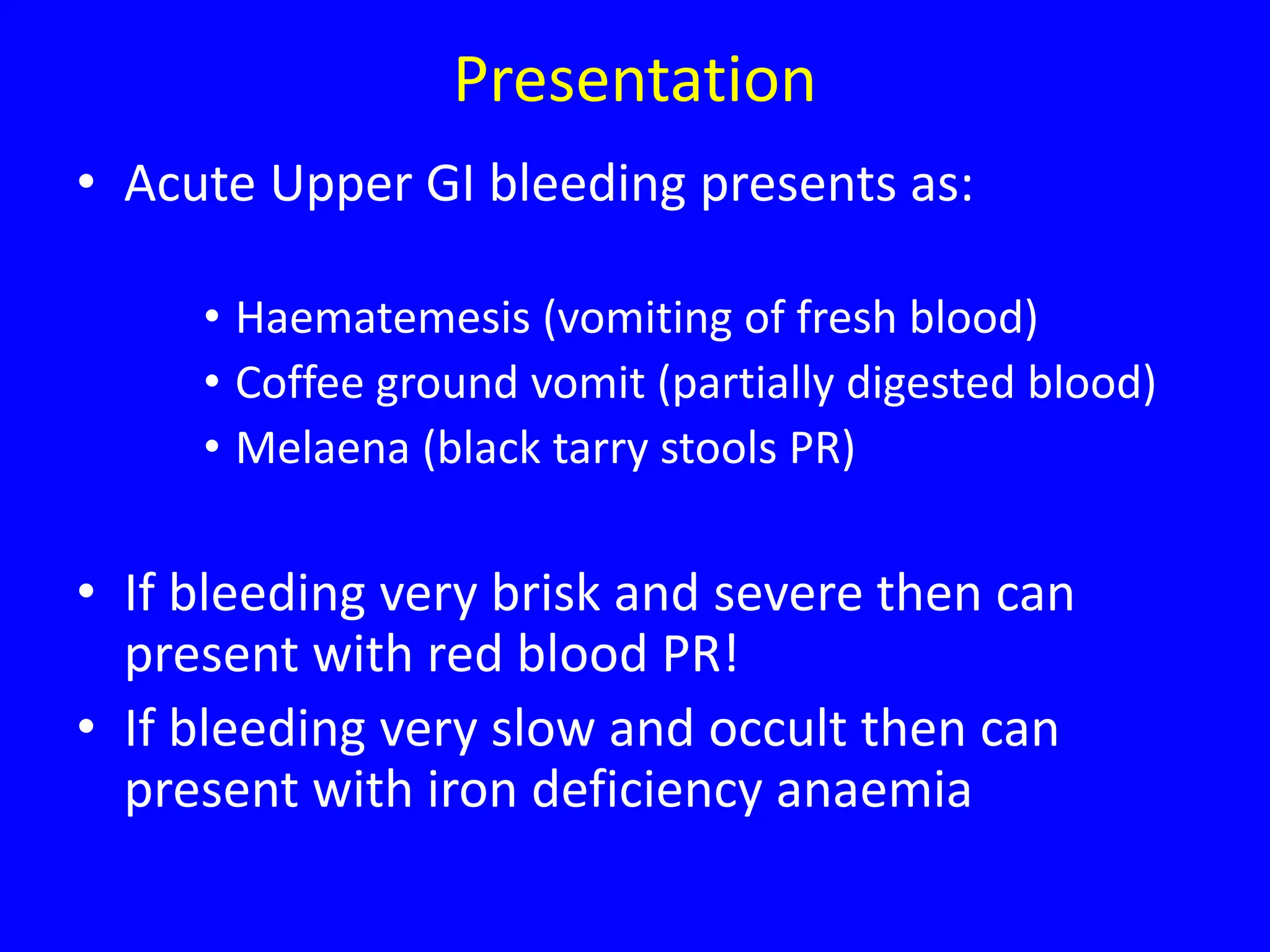 Upper GI bleeding gastroenterology .pptx