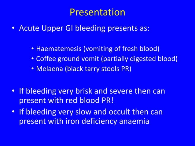 Upper GI bleeding gastroenterology .pptx