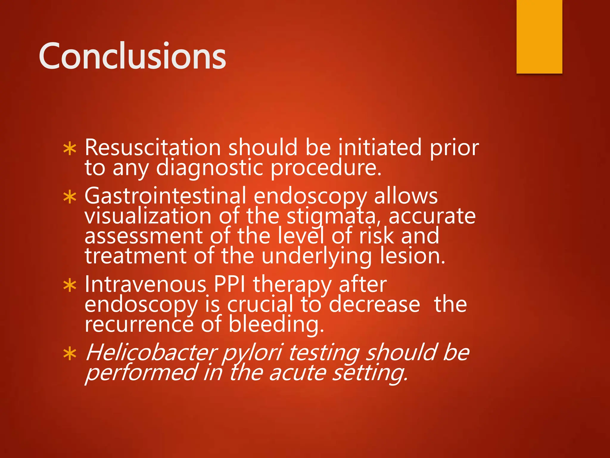 UPPER GI BLEEDING.ppt by Dr. Humna Uzair | PPT