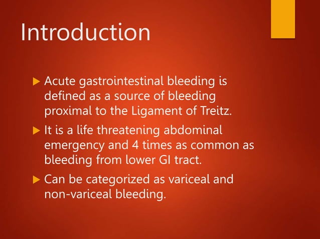 UPPER GI BLEEDING.ppt by Dr. Humna Uzair | PPT