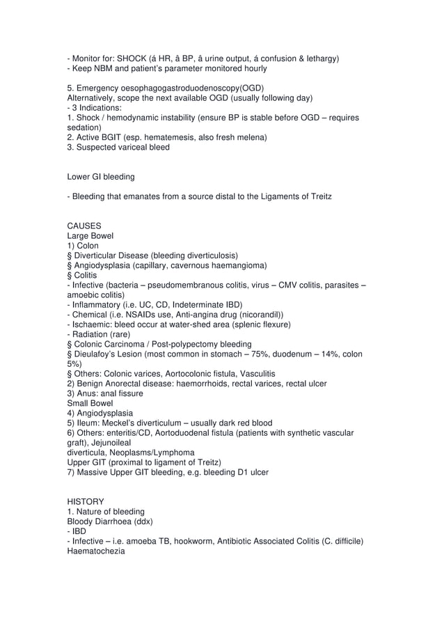 Upper GI bleeding definition causes mana | PDF