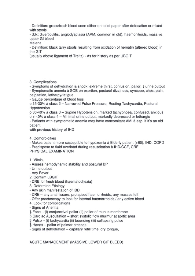 Upper GI bleeding definition causes mana | PDF