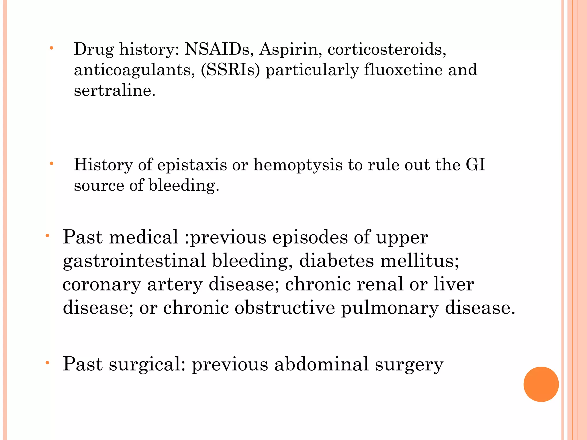 Upper Gastrointestinal bleeding | PPT