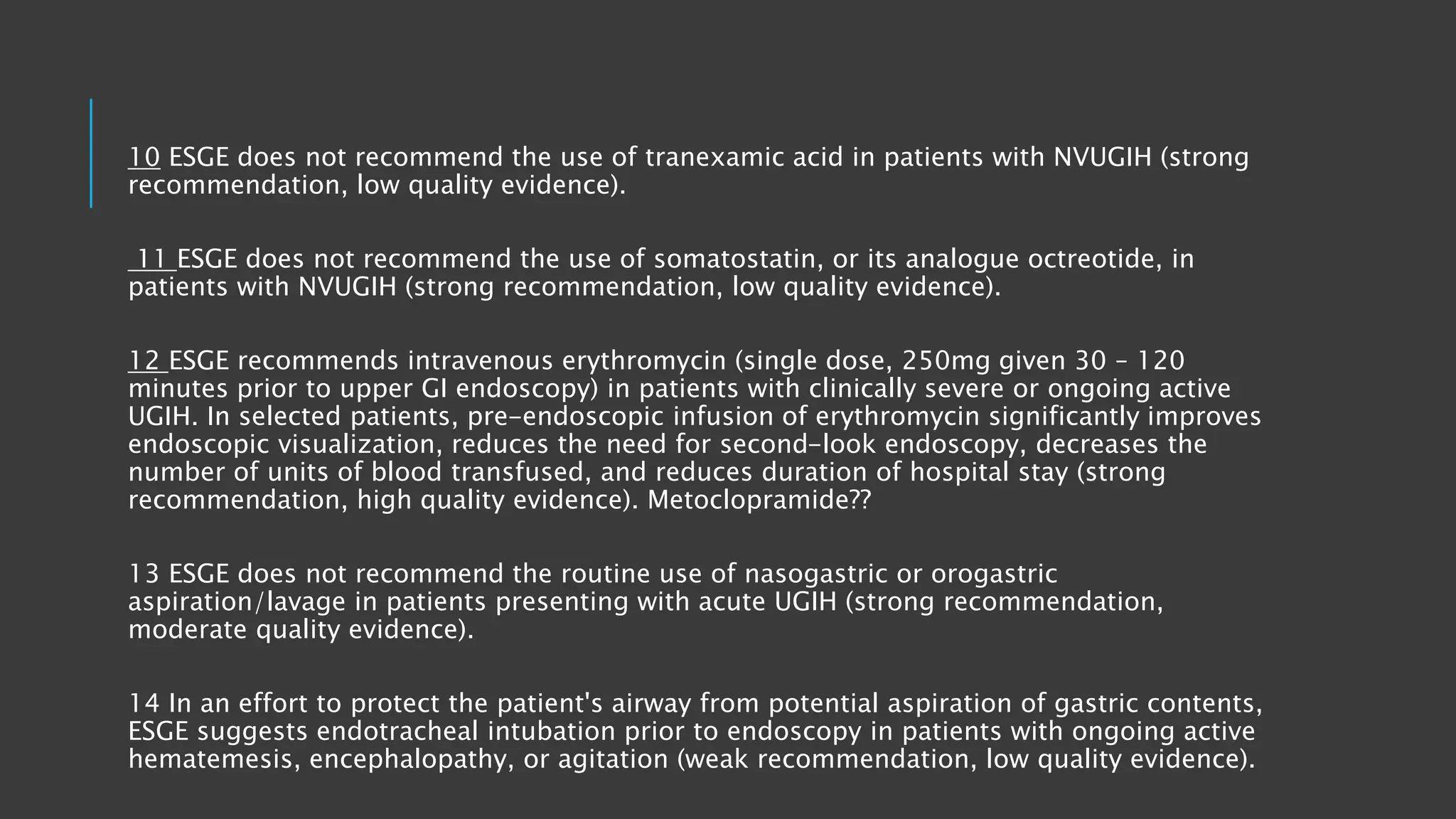Upper GI Bleeding guidelines ppt.pptx | Blood Disorders | Diseases and ...