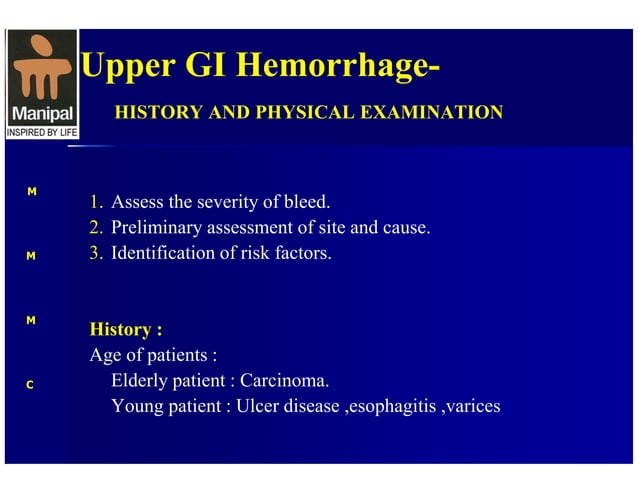 Upper GI Hemorrhage-- Surgical perspective | PDF