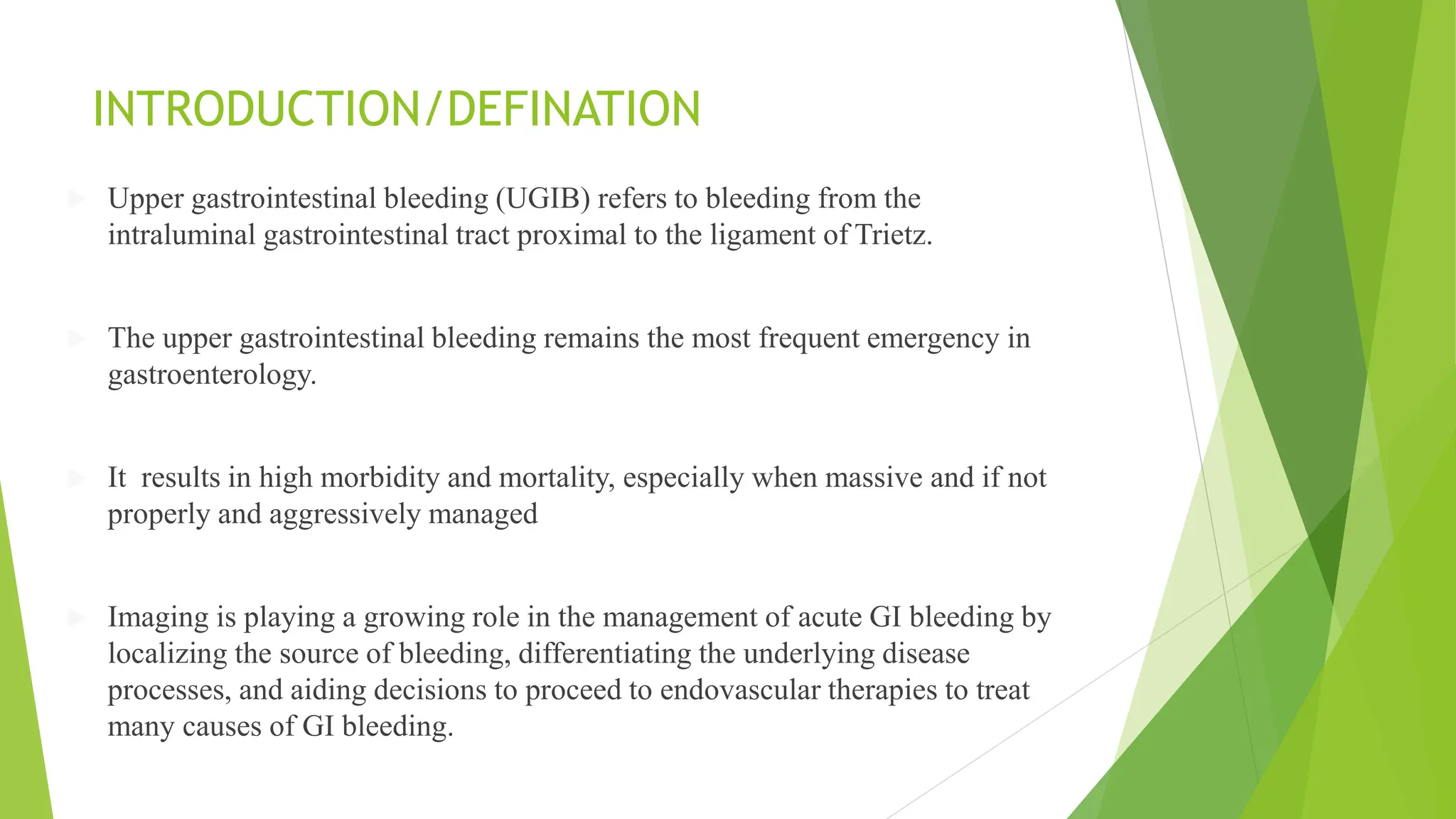UPPER GI PATH SMD.pptx on upper GI bleeding | PPT