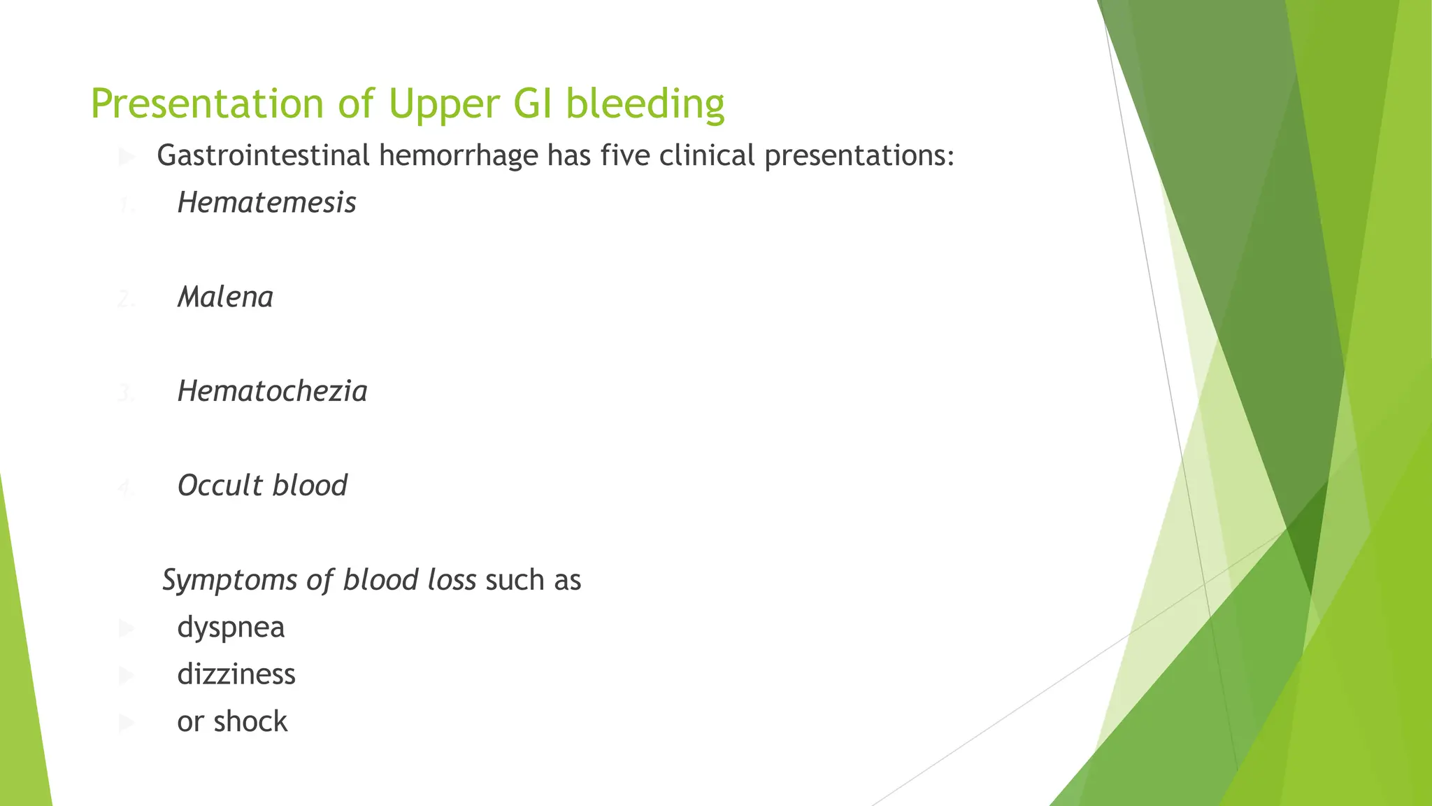 UPPER GI PATH SMD.pptx on upper GI bleeding | PPTX