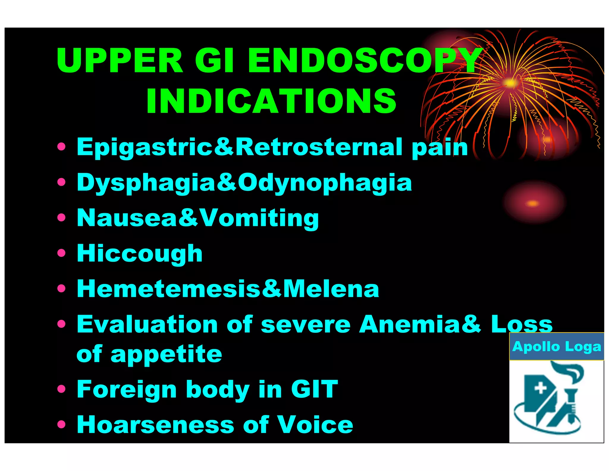 Upper GI Endoscopy - A pictorial overview | PDF