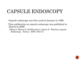Gastrointestinal endoscopy | PPTX
