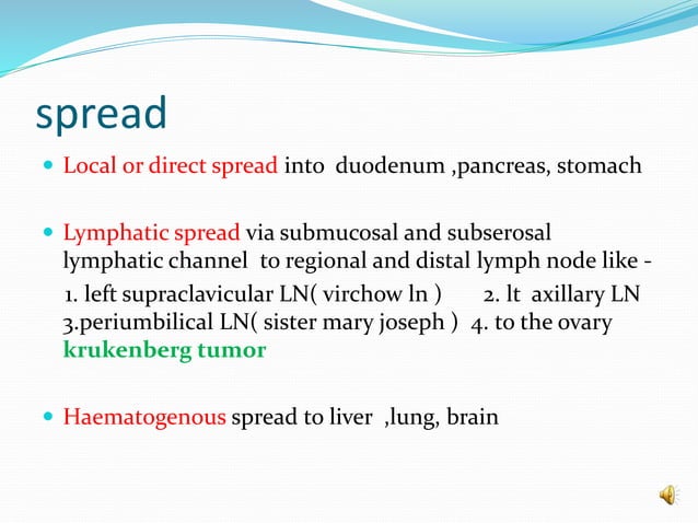 Upper git pathology salivary gland neoplasm gastric carcinoma and ...