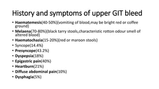 Upper git bleeding | PPTX